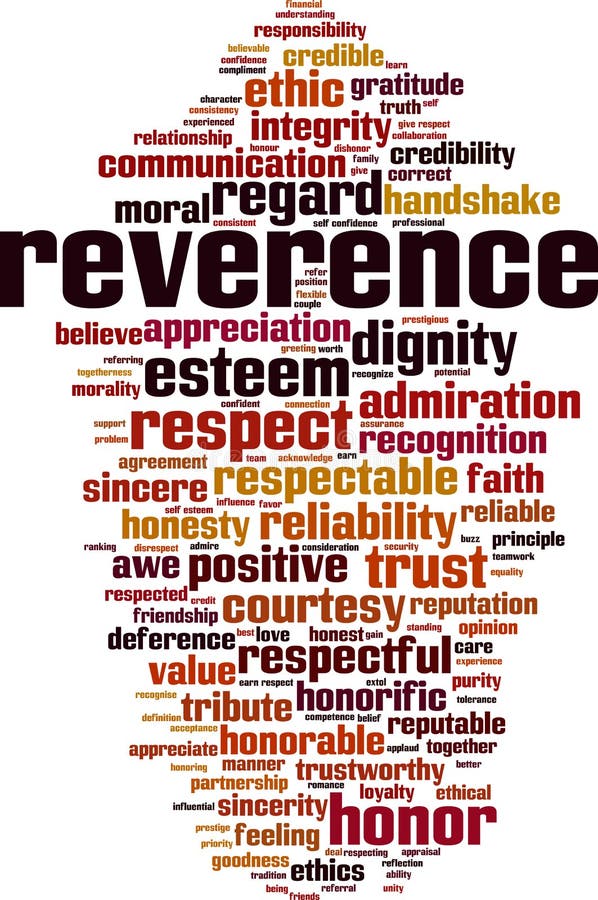Reverence word cloud stock vector. Illustration of acceptance - 233010234 Reverence word cloud stock vector. Illustration of acceptance - 233010234
