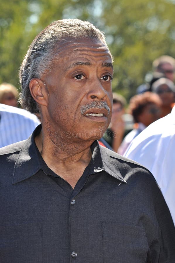 Reverend Al Sharpton editorial photography. Image of equality - 16321347