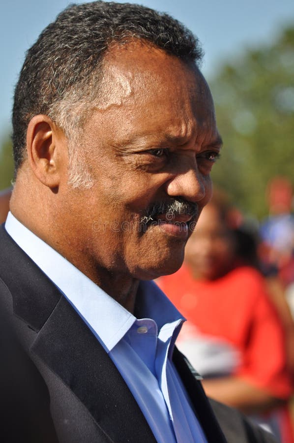Reverend Jesse Jackson editorial image. Image of jesse - 16321560