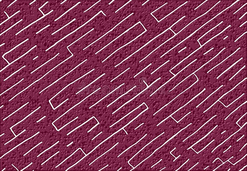 Reverse Diagonal Lines Pattern on Wine Red Bumpy Canvas Base Style 15 ...