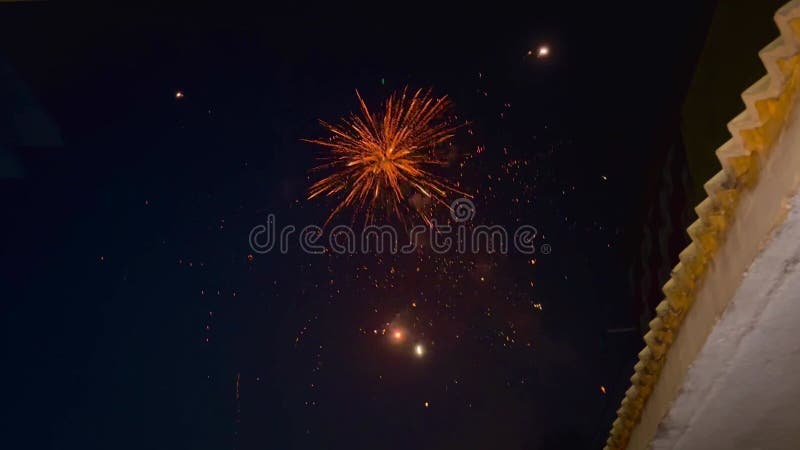 Reverse Effect of a Repeated Night Sky Shots -with Sound Stock Footage ...