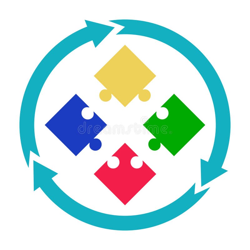 Reverse Engineering To Solve Problem Stock Illustration - Illustration ...