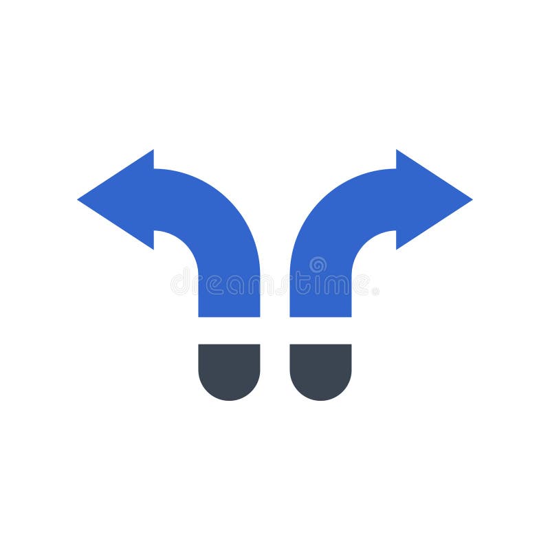 Reverse Left Right Arrow Icon Stock Vector - Illustration of arrow ...