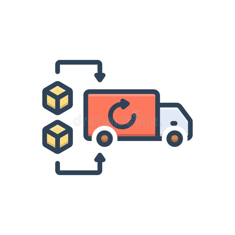 Reverse Logistics As Green Supply Chain Management Type Outline Diagram ...