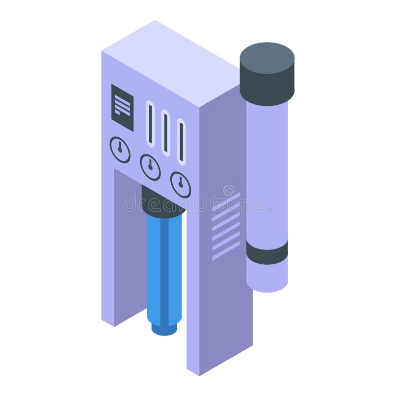 Reverse Osmosis System Icon Isometric Vector. Water Filter Stock ...