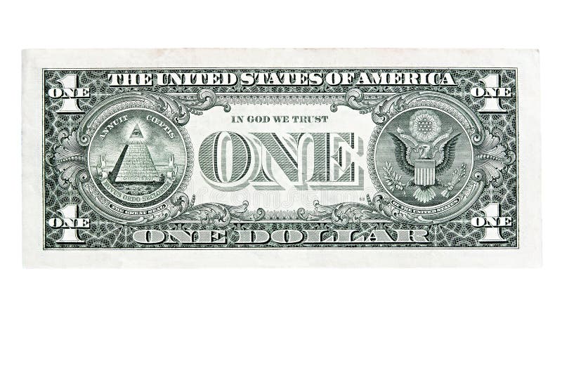 The Seal of the United States on the Reverse Side of One American ...