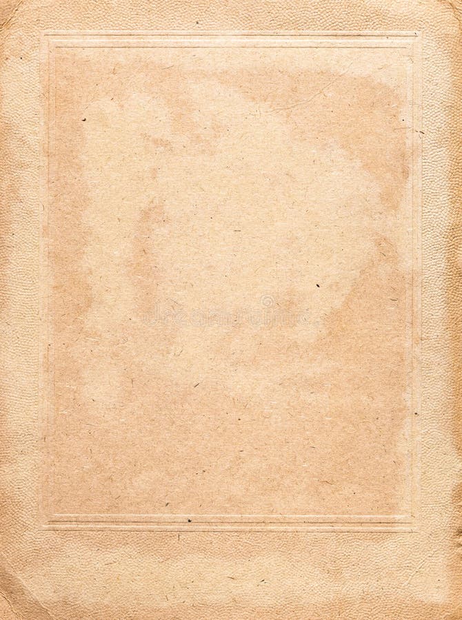 Reverse Side of Retro Photo Passe-partout Stock Image - Image of ...