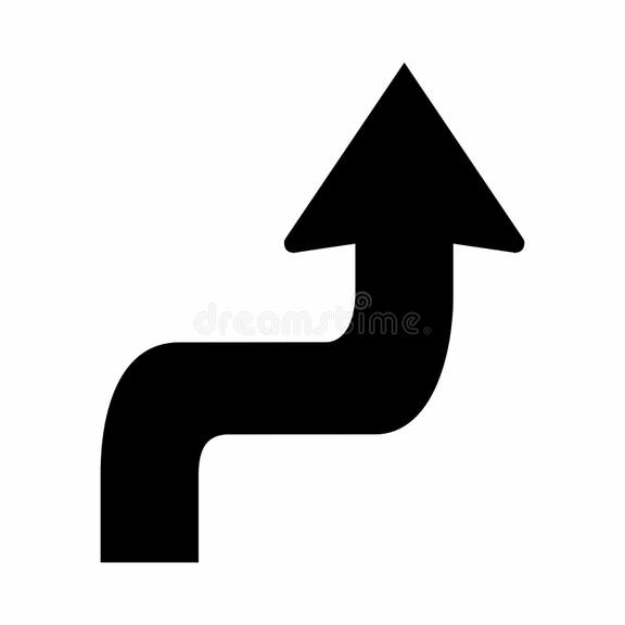 Reverse turn right sign stock vector. Illustration of traffic - 268943864