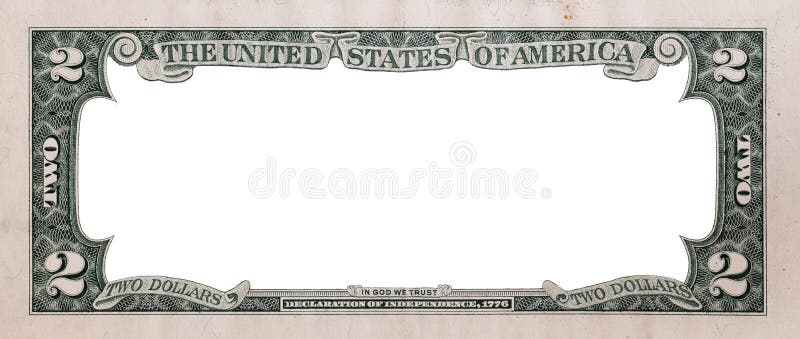 Isolated Transparent Background Banknote Template Stock Photos - Free ...