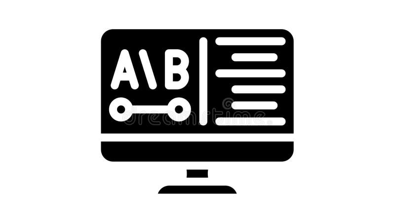 Review on Computer Screen Color Icon Animation Stock Video - Video of ...