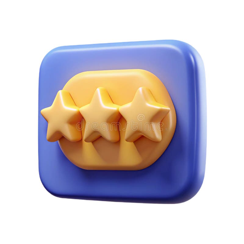 Review 3D Icon for Feedback and Ratings Representation with a High ...