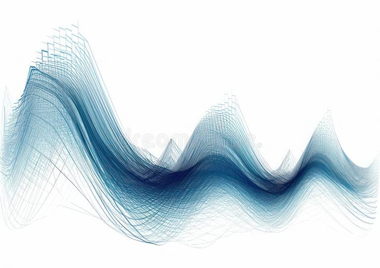 Review of the Dat Abstract Blue Wave Lines Vocal Tract Model Stock ...