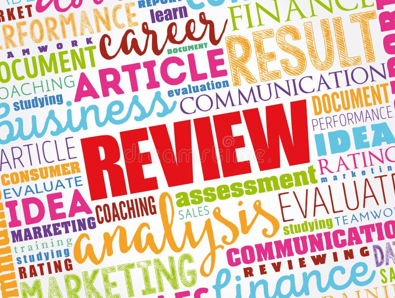 Review - Formal Assessment of Something with the Intention of ...