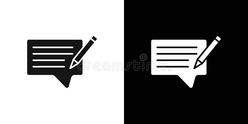 Review Icon Logo Set Vector Stock Vector - Illustration of satisfaction ...