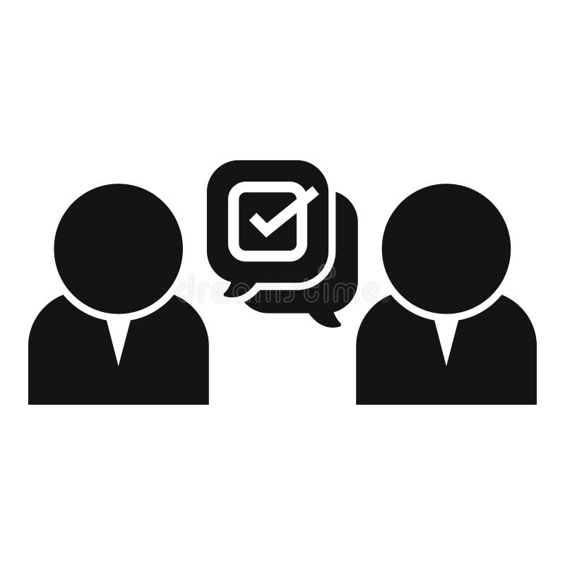 Review Research Icon Simple Vector. Problem Business Data Stock Vector ...