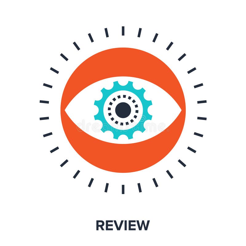 Review Vector Illustration Concept Stock Vector - Illustration of ...