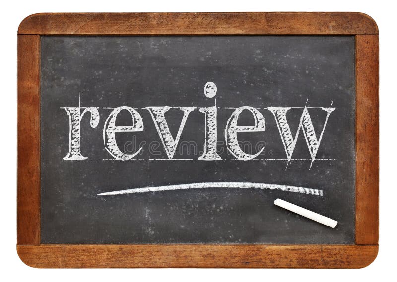 Review word on blackboard stock photo. Image of concept - 64083576