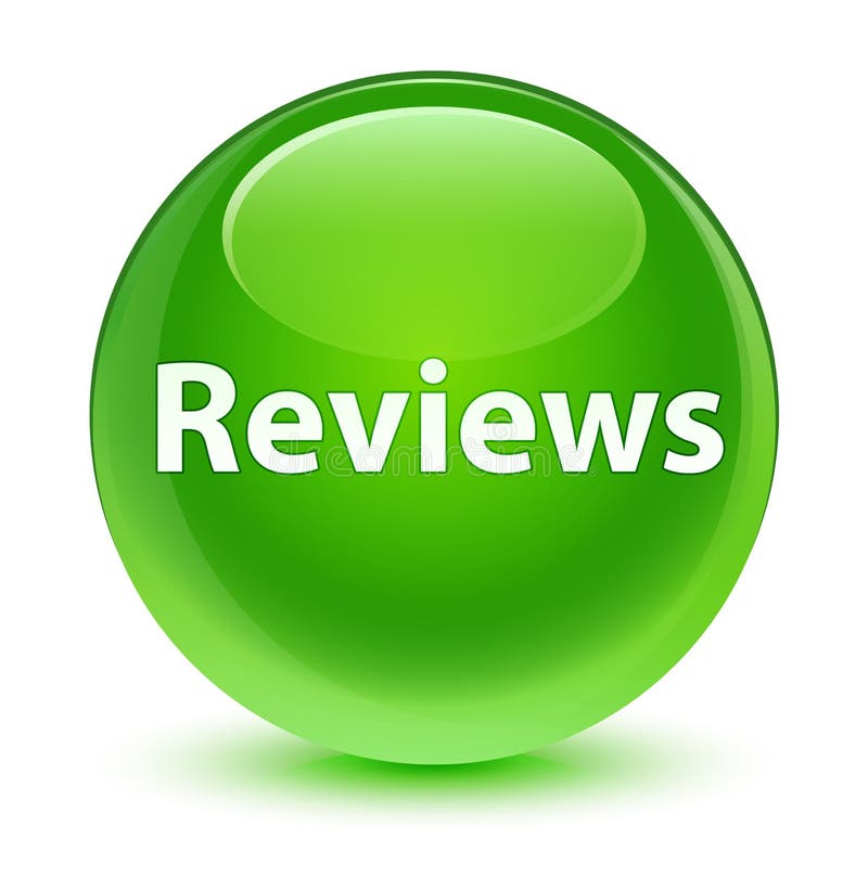 Reviews Glassy Green Round Button Stock Illustration - Illustration of ...