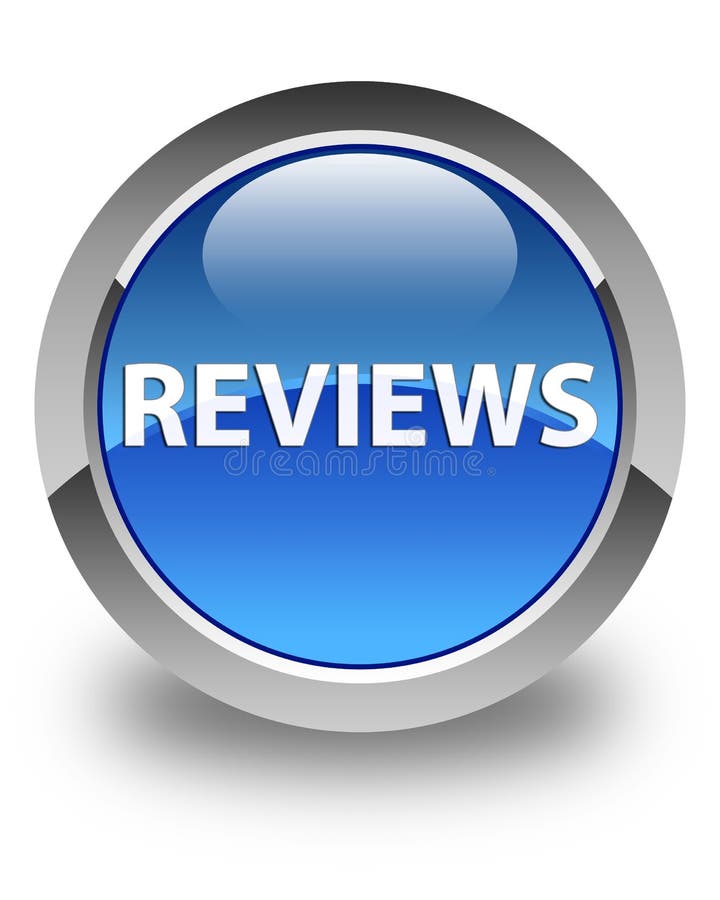 Reviews Button Vector Speech Bubble Stock Vector - Illustration of ...