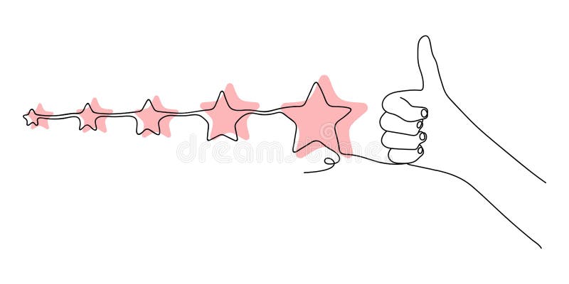 Feedback Continuous Line Drawing Stock Illustrations – 121 Feedback ...