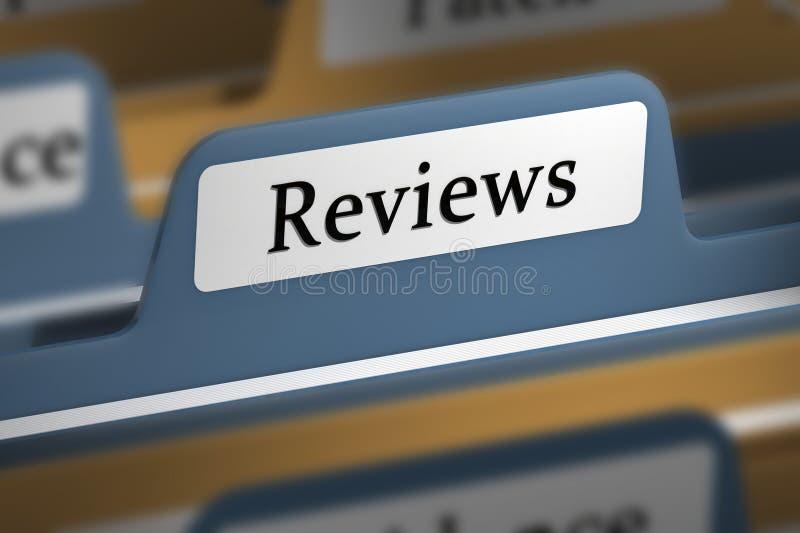 Reviews Word on File Folder Tab Stock Illustration - Illustration of ...