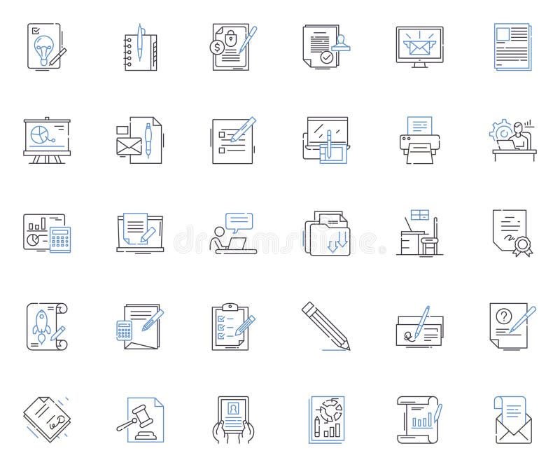 Revising Line Icons Collection. Edit, Modify, Revamp, Redraft, Reframe ...
