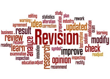 Revision Word Cloud Concept Stock Illustration - Illustration of ...