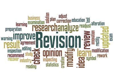 Revision Word Cloud Concept 3 Stock Illustration - Illustration of ...