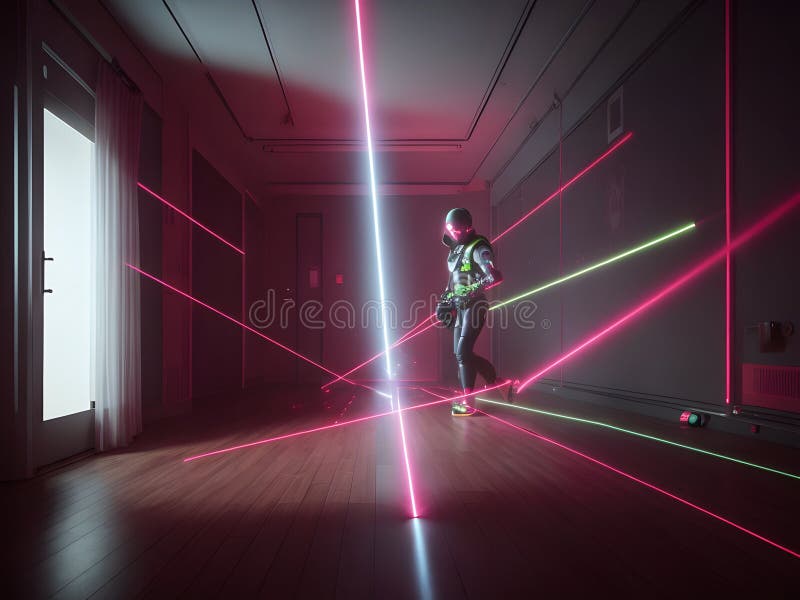 Luminous Interiors: Laser Lights Transforming Your Space Stock ... Luminous Interiors: Laser Lights Transforming Your Space Stock ...
