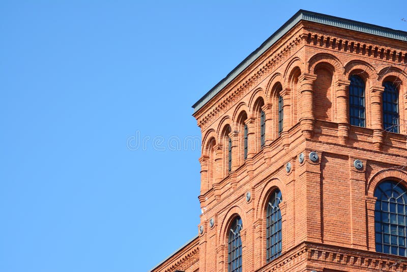 Revitalized Brick Buildings. Stock Photo - Image of historic, facade ...