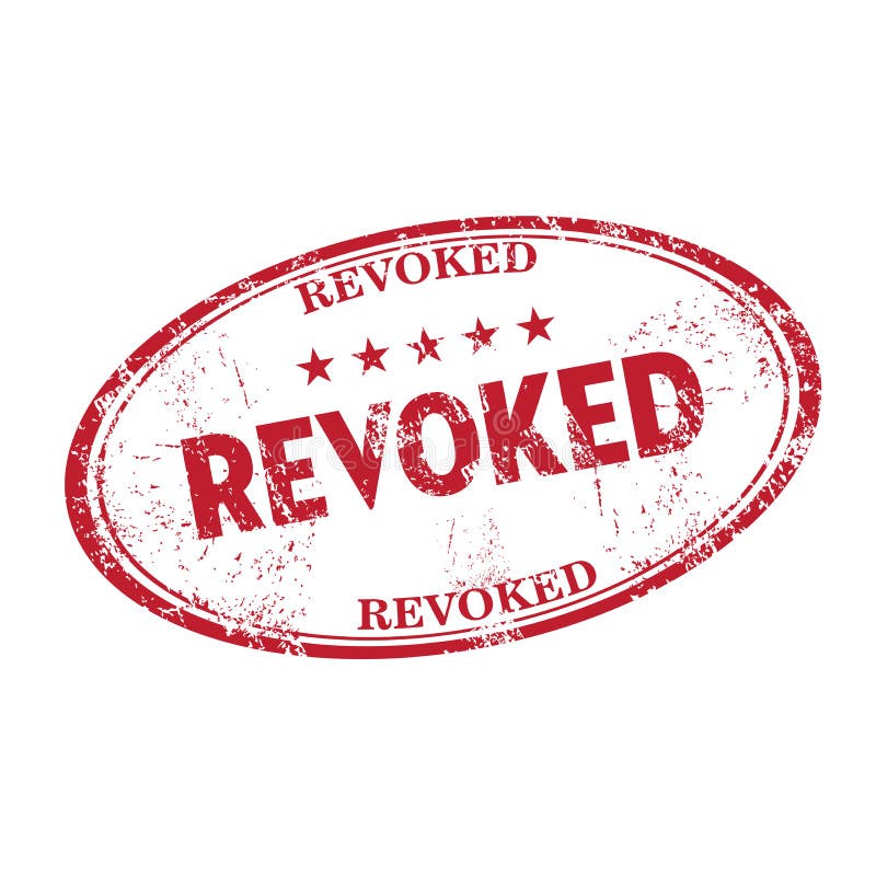 Revoked Grunge Rubber Stamp Stock Vector - Illustration of abstract ...