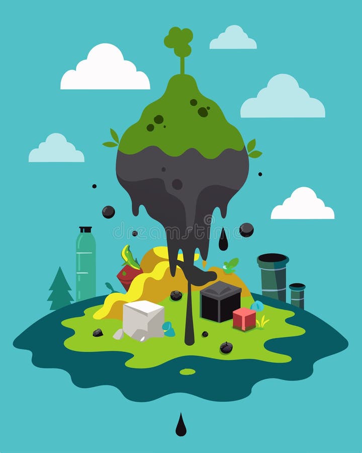 A Revolting Liquid Dripping from a Landfill Made Up of a Lethal ...