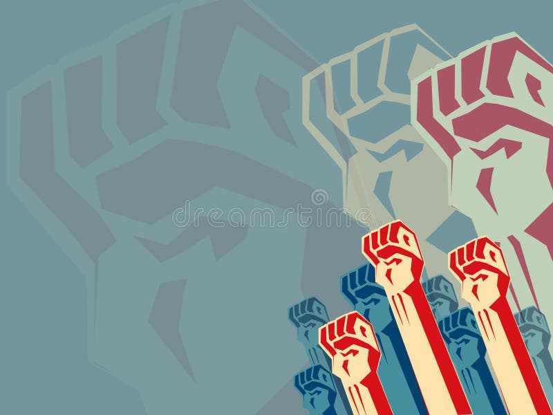 Revolution stock illustration. Illustration of gesture - 13122836