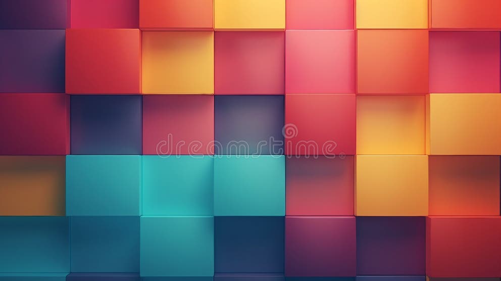 The Revolution of Art and Colors Stock Illustration - Illustration of ...