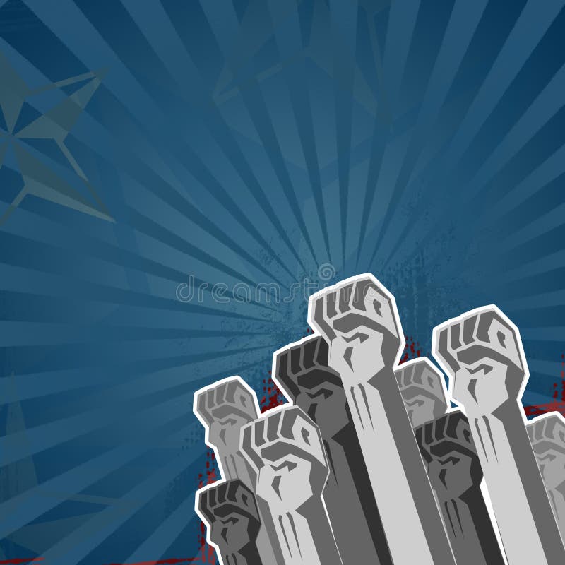 Revolution stock illustration. Illustration of gesture - 13122836