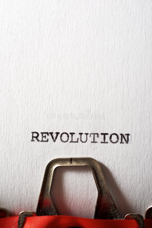 Revolution concept view stock photo. Image of ideas - 189834658