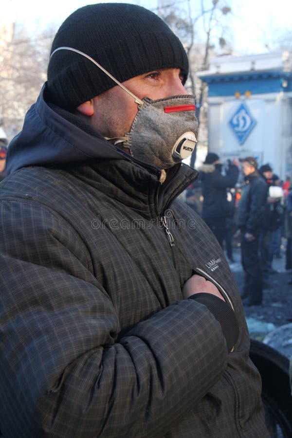 Revolution of Dignity. the Struggle for Freedom Editorial Photography ...