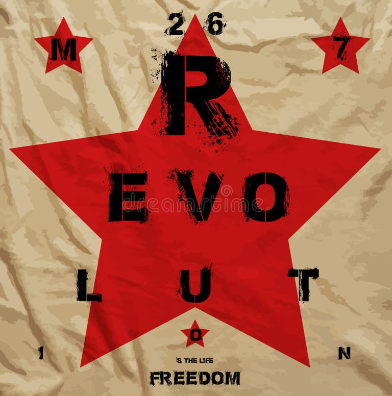 Revolution Freedom Propaganda Poster Design Stock Illustrations – 1,723 ...
