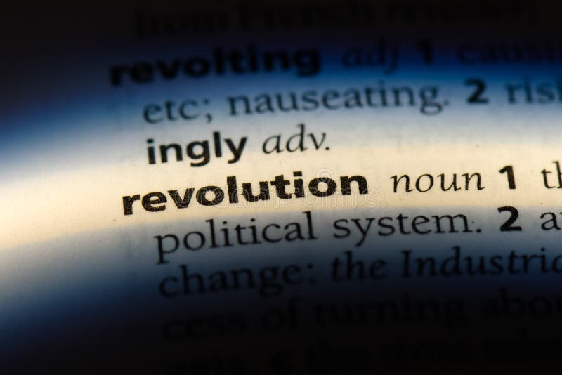 Revolution stock image. Image of printed, english, writing - 126614511