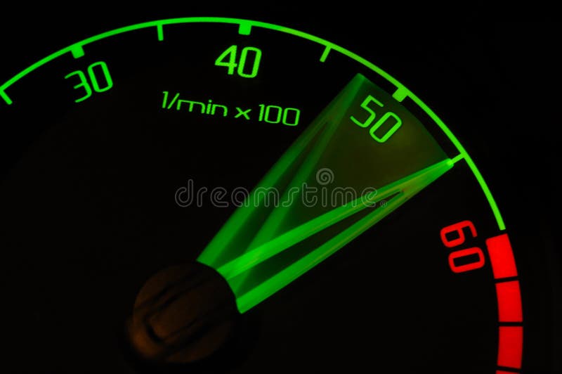Revolution tachometer stock photo. Image of tachometer - 8883246