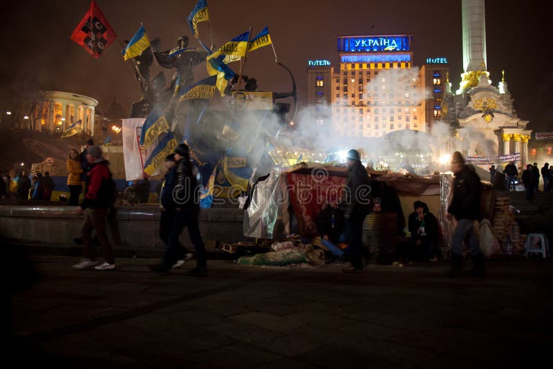 Revolution in Ukraine. editorial photo. Image of demonstration - 37047226