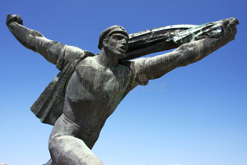 Bussa Emancipation Statue Barbados Editorial Stock Photo - Image of ...