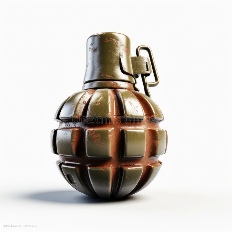 Revolutionary 3d Grenade Rendered in Unreal Engine Stock Illustration ...