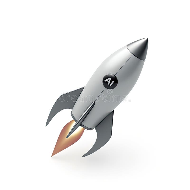 Modern AI Rocket Launching Innovation and Technological Advancement ...