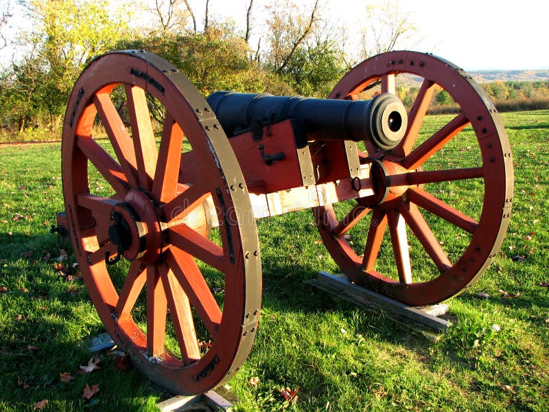 Revolutionary War Time Cannon Stock Image - Image of 1700s, cannon: 3434917