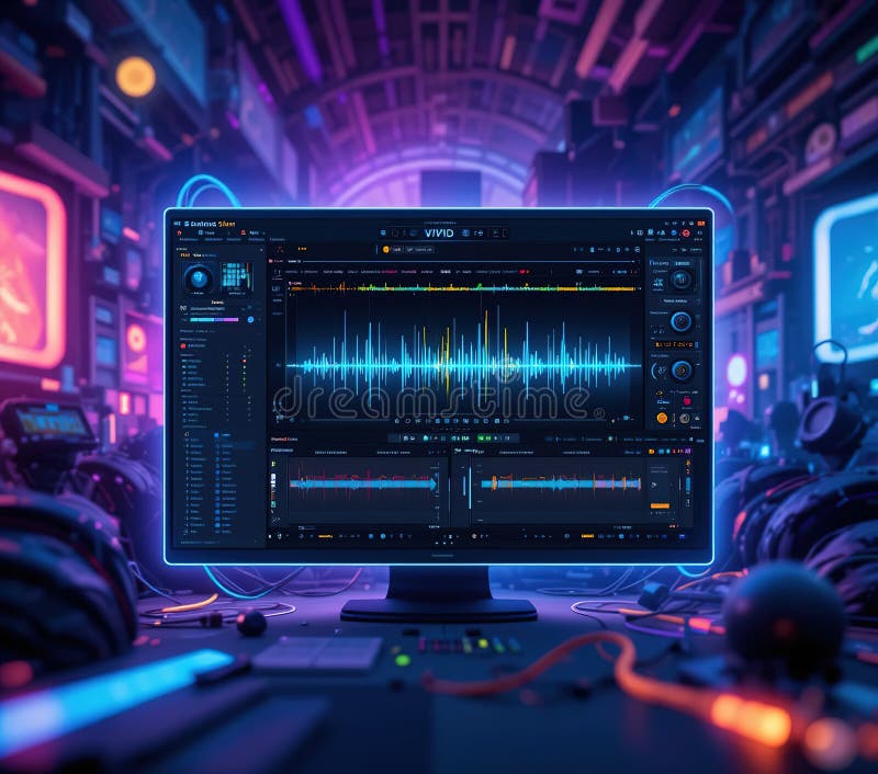 Advanced Music Production Software Stock Illustrations – 247 Advanced ...