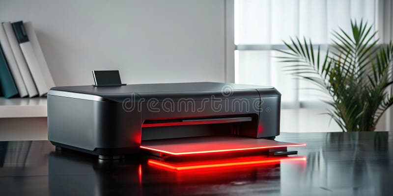 Revolutionize Your Workflow with this Futuristic Black Printer ...