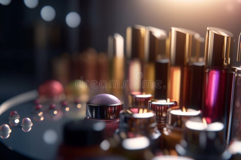 Revolutionizing the Beauty Industry with AI: Conceptual Illustration ...