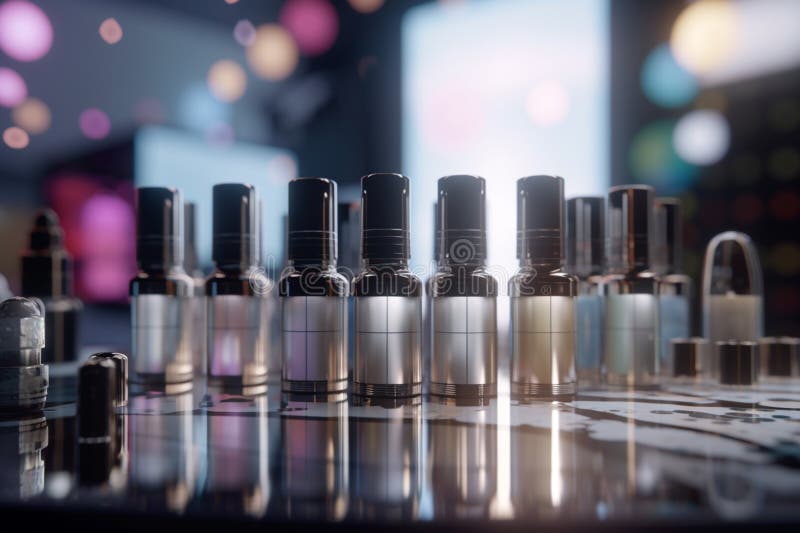 Revolutionizing the Beauty Industry with AI: Conceptual Illustration ...