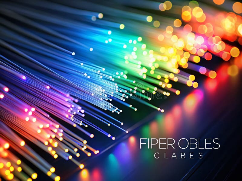 Revolutionizing Communication a Futuristic Visualization of a HighSpeed Fiber Optic Network ...
